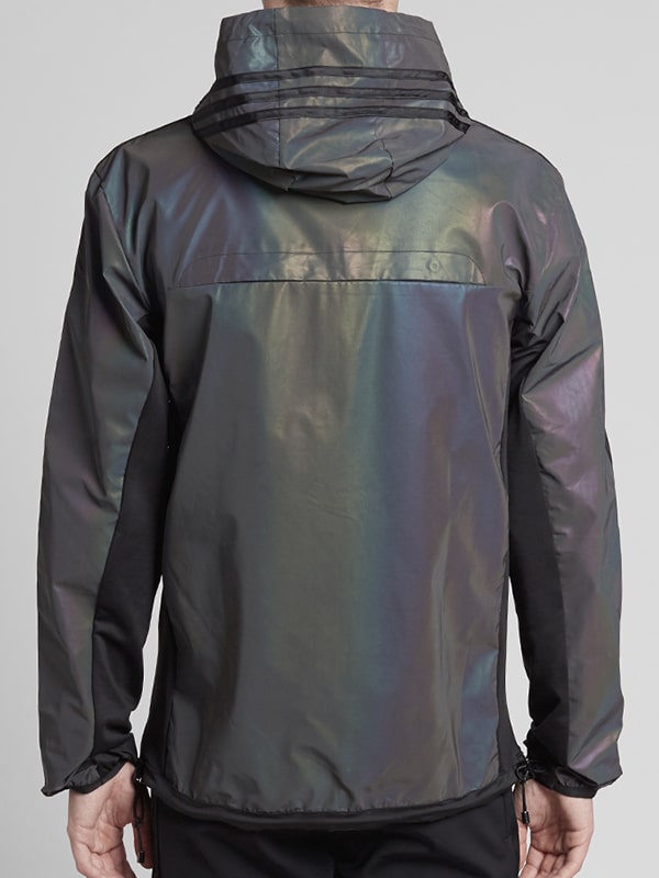 Rainbow iridescent reflective fabric - chinareflective.com